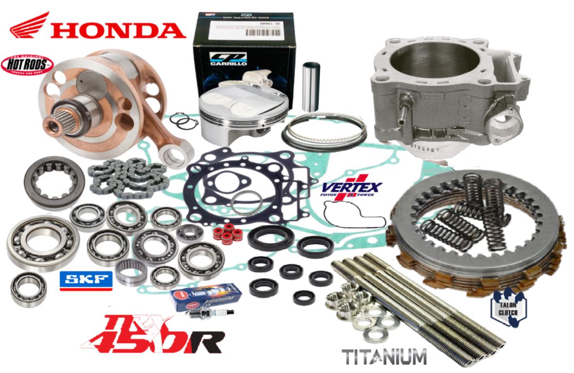 Best CRF450X Rebuilt Motor Engine Rebuild Kit Complete Top Bottom End ...