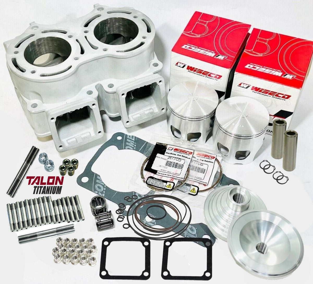 Banshee Drag Ported 421 Cub Cylinder Port Porting Big Bore Top End Reb ...