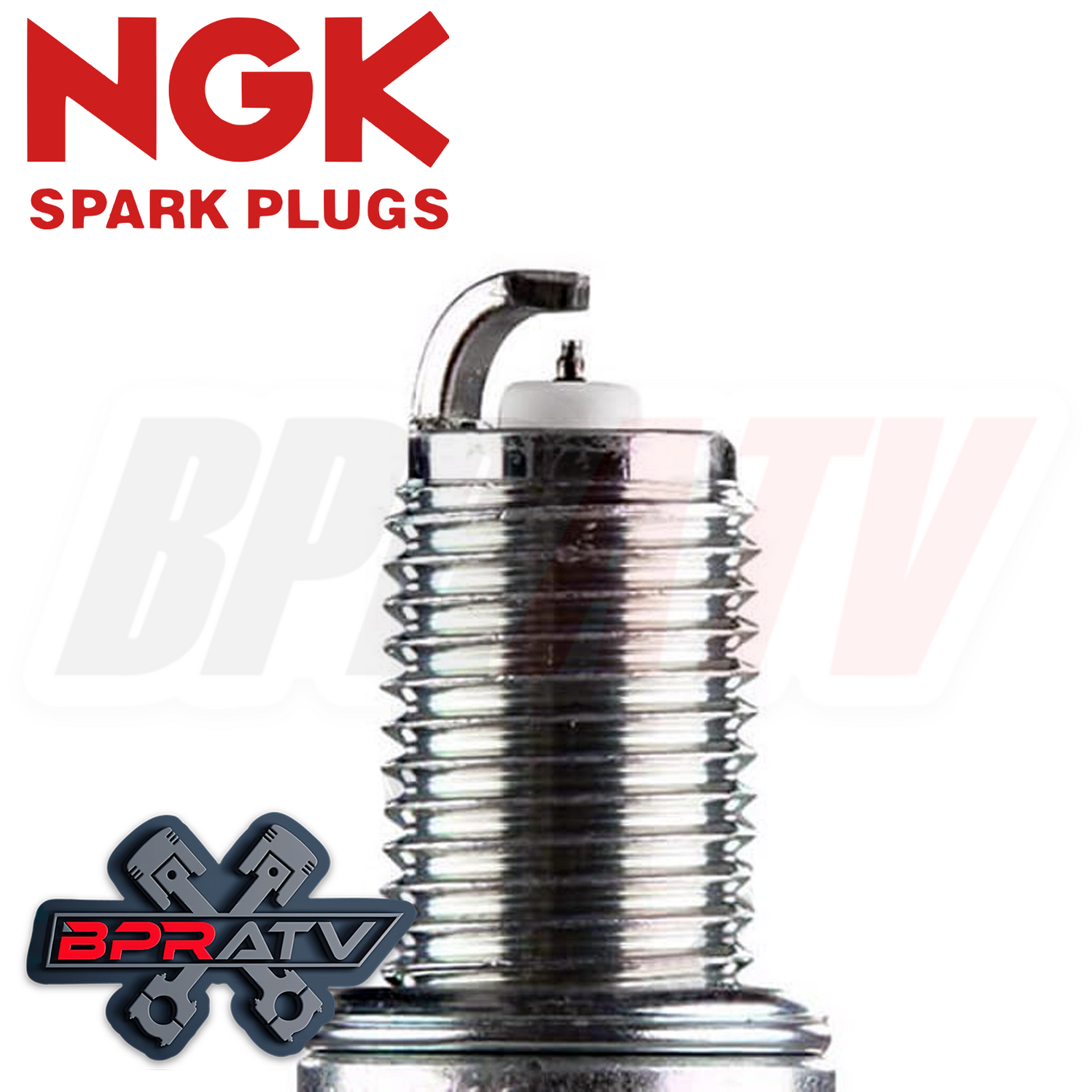 x2 NGK Laser Iridium 5044 Spark Plugs BR8EIX Yamaha Banshee 350 Blaste ...