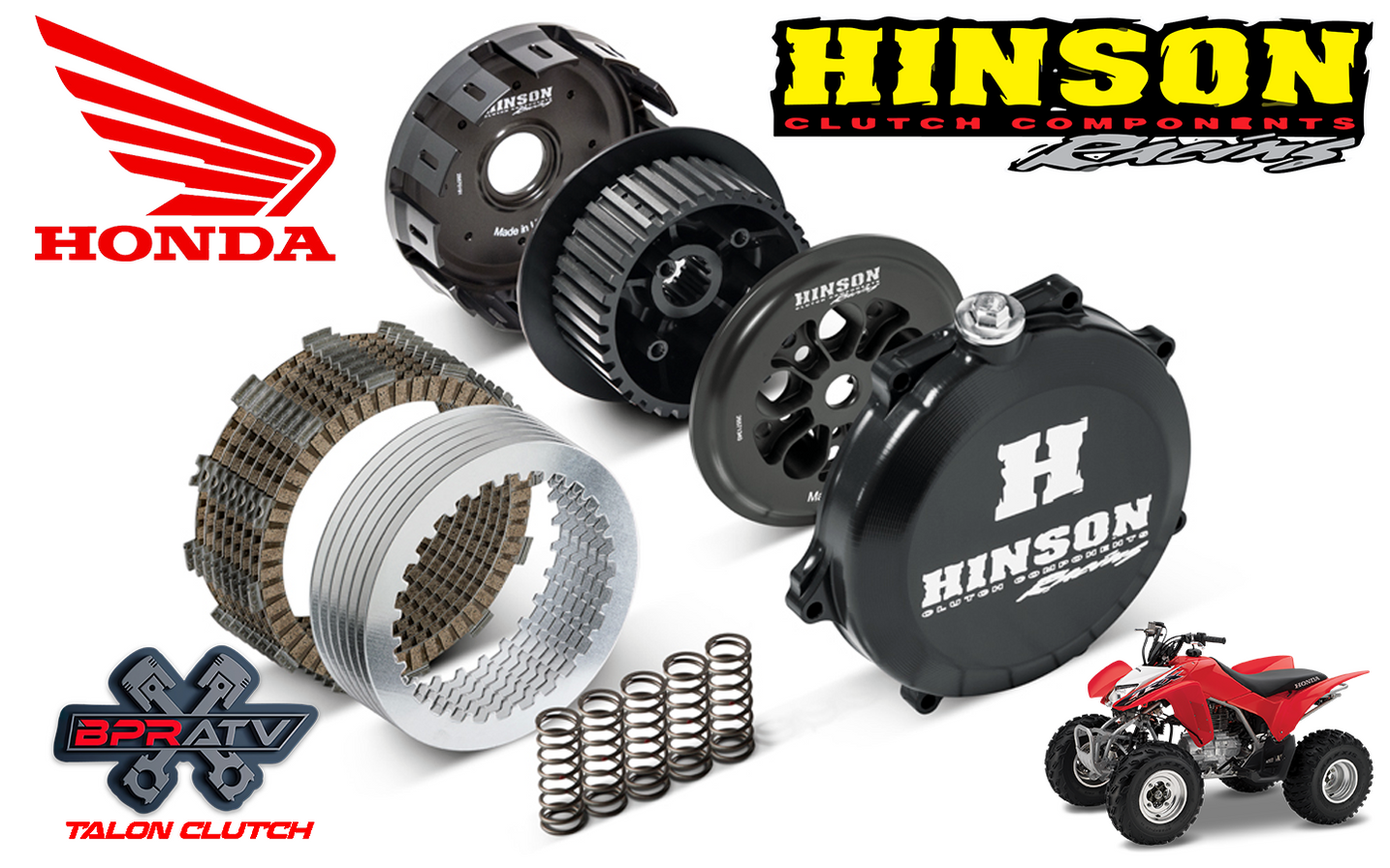 Honda TRX450R TRX 450R Hinson Basket Inner Hub Pressure Plate Cover Cl — BPRATV