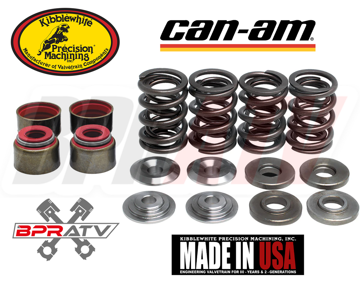 Can Am BRP DS650 DS 650 Kibblewhite Race Titanium Valves Springs Kit B ...