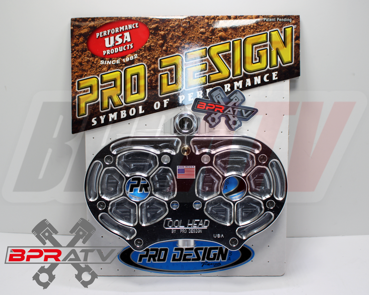 Pro Design Billet Cool Head O-Rings Stud Kit Nuts Yamaha Banshee 350 M ...