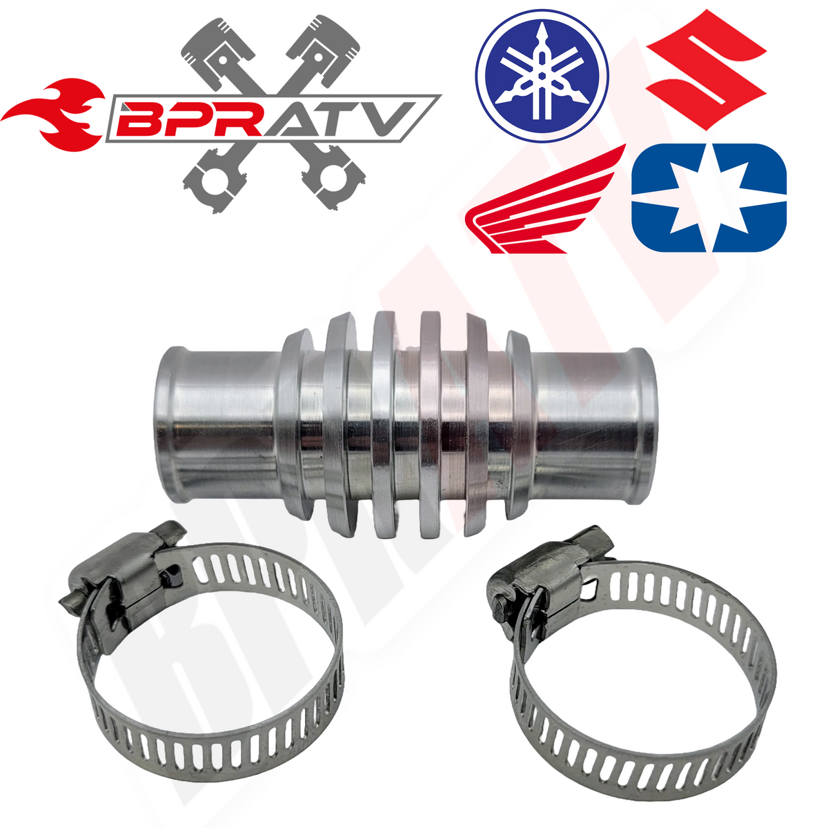 BPRATV CNC In Line Super Cooler Radiator LTZ400 YFZ450R LTR450 TRX450R