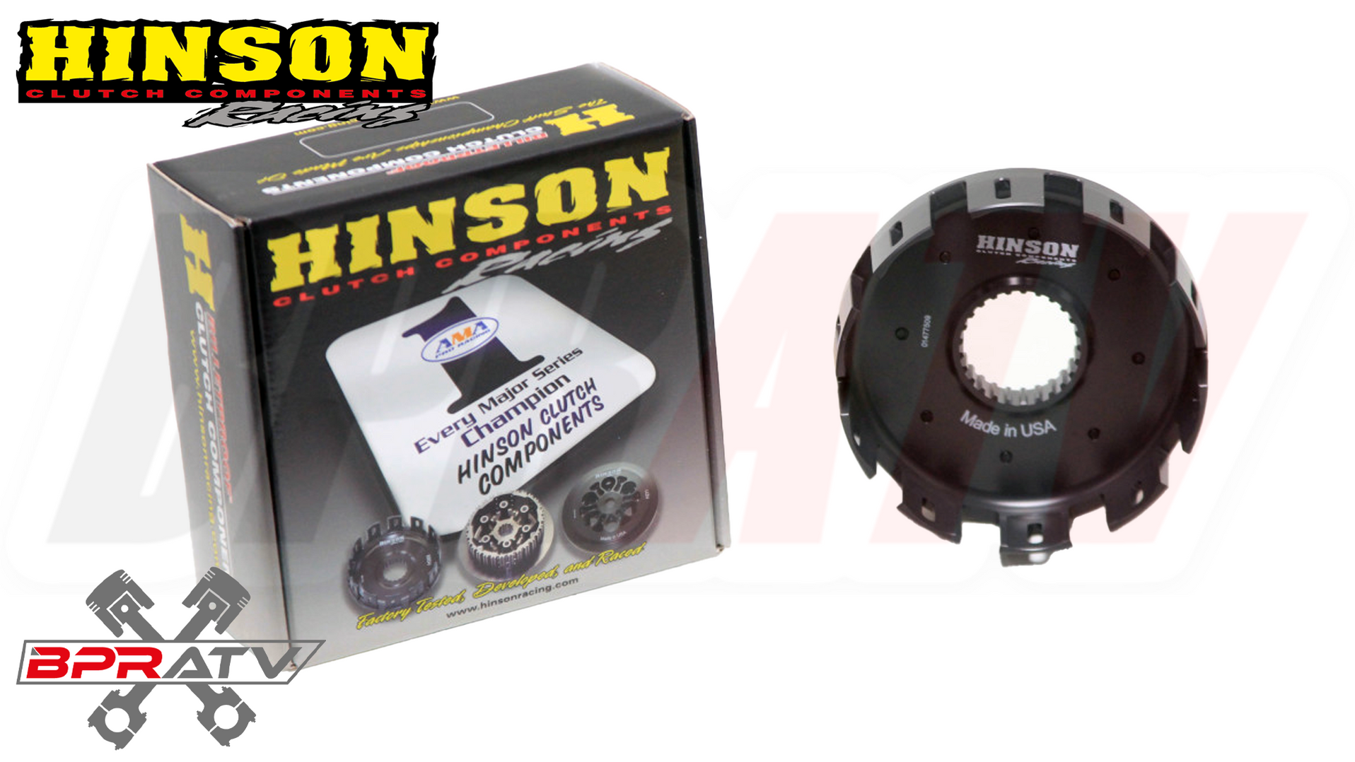 Yamaha Banshee 350 Hinson Billet Clutch Basket Heavy Duty Steel Fiber — BPRATV